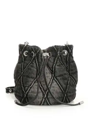 DIESEL® Charm-d S-bucket Bag - Gray