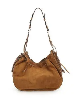 Isabel Marant Étoile Bolton Medium Suede Shoulder Bag