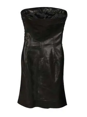 Amiri Leather Mini Dress