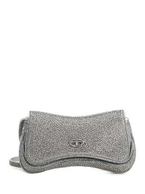 DIESEL® Mini Crossbody Play Bag With Rhinestones - Blue