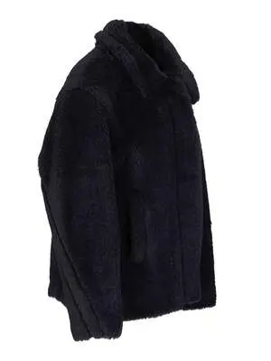 Max Mara Fuggito Short Teddy Single Breast Coat
