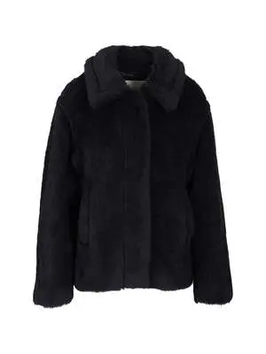 Max Mara Fuggito Short Teddy Single Breast Coat