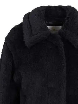 Max Mara Fuggito Short Teddy Single Breast Coat