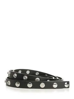 Attico Studded Belt - Black