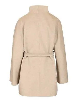 Max Mara Short Cashmere Cardigan Coat - Cream