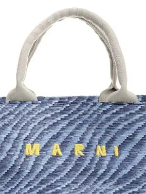 Marni Raffia-effect Handbag