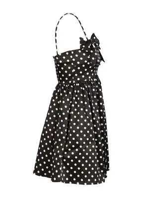 GANNI Polka Dot Mini Dress
