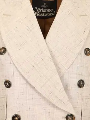 VIVIENNE WESTWOOD Double-breasted Cropped Blazer