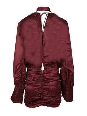 ROTATE BY BIRGER CHRISTENSEN Silk Dress