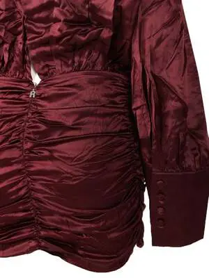 ROTATE BY BIRGER CHRISTENSEN Silk Dress