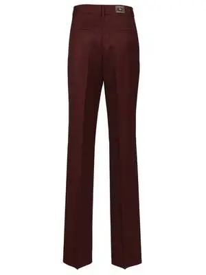 Max Mara Wool Gabardine Trousers