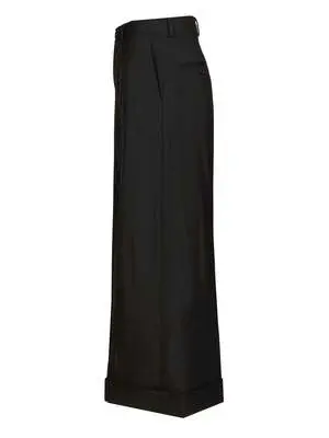 Celine Wool Gabardine Dock Trousers