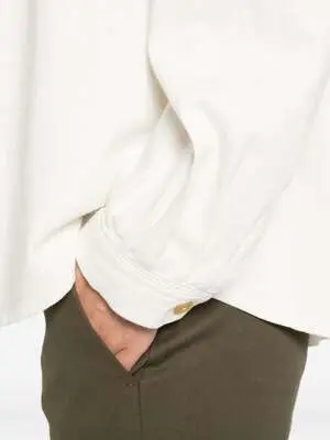 FORTE_FORTE Cotton Shirt With Puff Sleeves - White
