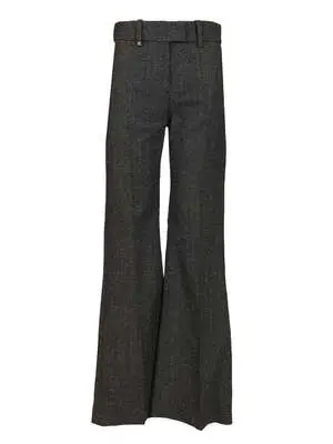 COURREGES Wide-leg Trousers - Black