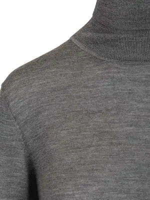 FORTE_FORTE Merino Wool Ribbed Turtleneck