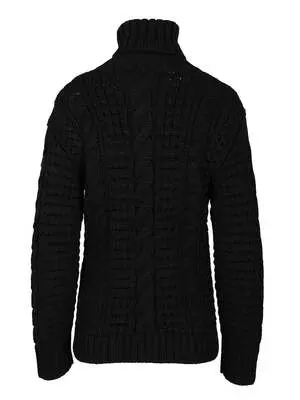 Moncler X Edward Enninful Cable Knit Virgin Wool Sweater