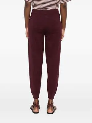 Isabel Marant Étoile Relaxed Fit Track Pants With Embroidered Logo - Multicolor
