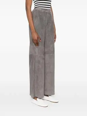 FORTE_FORTE Lightweight Suede Trousers