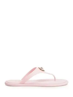 Versace Rubber Slides With Medusa Stud - Multicolor