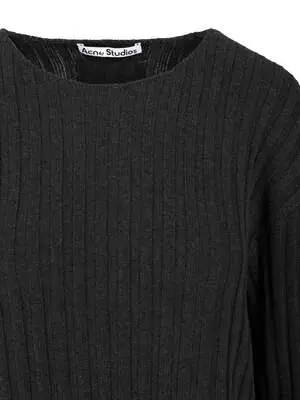 Acne Studios Ribbed Crew Neck Sweater