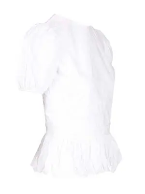 ROTATE BY BIRGER CHRISTENSEN Top With Puff Sleeves