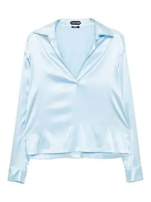 TOM FORD Silk Polo Shirt