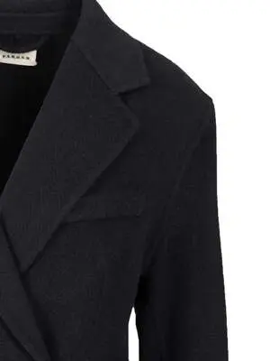 P.a.r.o.s.h Double-breasted Wool Blend Coat