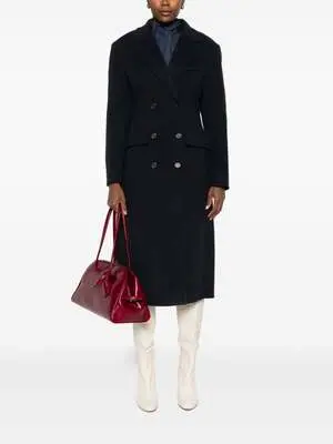 P.a.r.o.s.h Double-breasted Wool Blend Coat