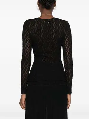 Isabel Marant Étoile Gaelle Long-sleeved Lace Top