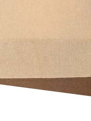 Acne Studios Short Sleeve Double Layer Cashmere And Silk Blend Sweater