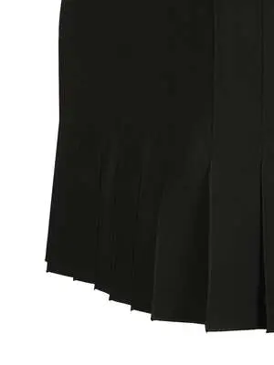 Marni Pleated Wool Mini Skirt