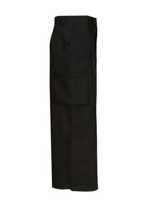 Rick Owens Firebanks Wool Midi Skirt