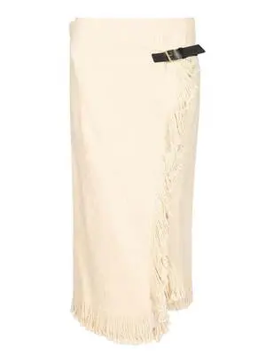Isabel Marant Étoile Galla Wrap Skirt - Brown