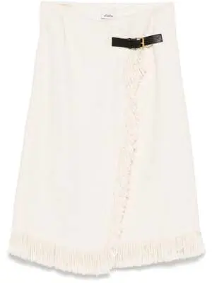 Isabel Marant Étoile Galla Wrap Skirt - Brown
