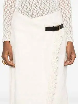 Isabel Marant Étoile Galla Wrap Skirt - Brown