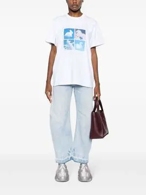 Stella McCartney High Waisted Balloon Leg Jeans