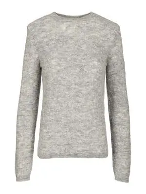 P.a.r.o.s.h Wool Blend Sweater With Openwork Design
