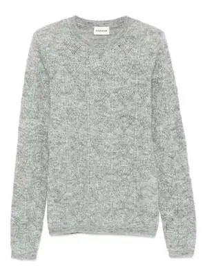 P.a.r.o.s.h Wool Blend Sweater With Openwork Design