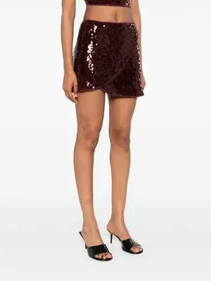 Oseree Sequined Mini Pareo - Multicolor
