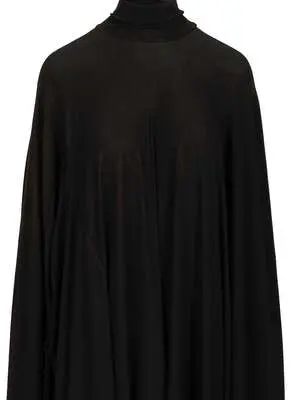 Balenciaga Asymmetrical High Neck Dress