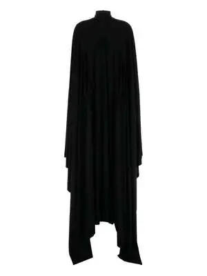 Balenciaga Asymmetrical High Neck Dress
