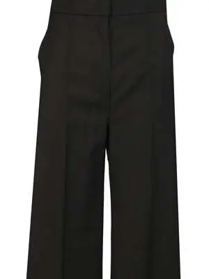 Max Mara Wide Leg Wool Trousers