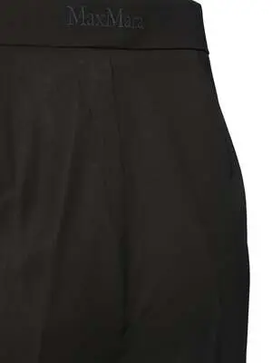Max Mara Wide Leg Wool Trousers