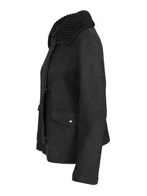 FAY 3-hook Wool Jacket