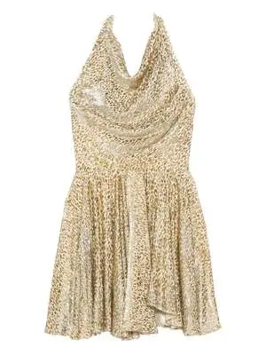SELF-PORTRAIT Coupe Thread Mini Dress