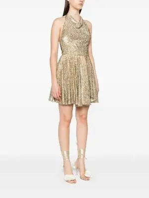 SELF-PORTRAIT Coupe Thread Mini Dress