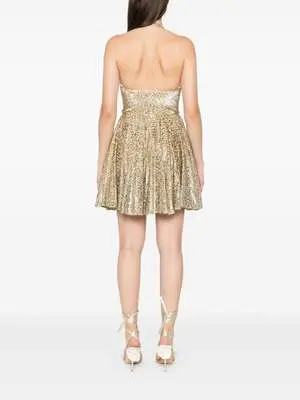 SELF-PORTRAIT Coupe Thread Mini Dress