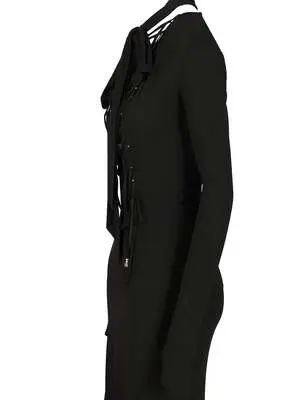 Attico Crepe Midi Dress