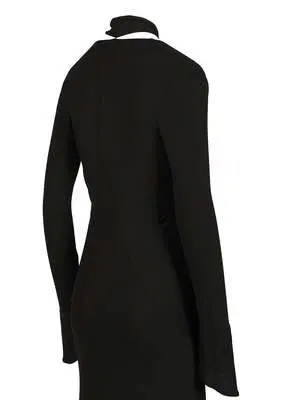 Attico Crepe Midi Dress