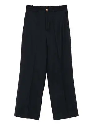P.a.r.o.s.h Wide-leg Stretch Wool Trousers